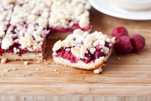 Raspberry Shortbread Bars • A Simple Pantry