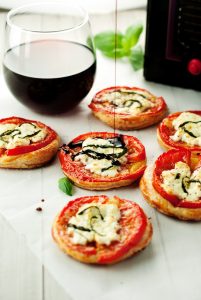 Easy Caprese Tartlets • A Simple Pantry