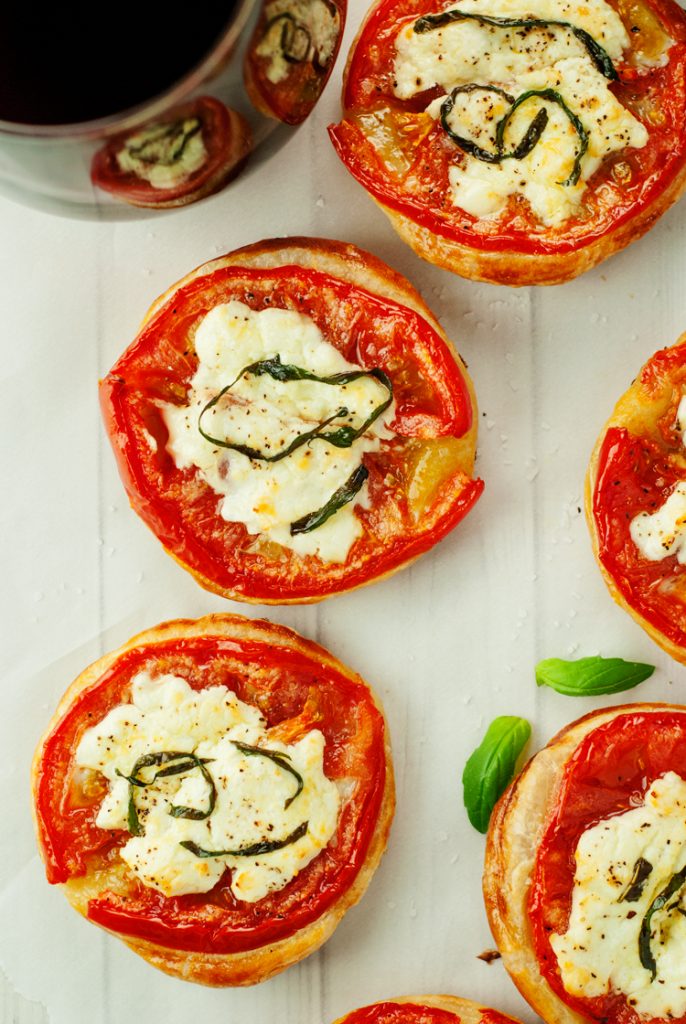 Easy Caprese Tartlets • A Simple Pantry