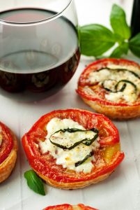 Easy Caprese Tartlets • A Simple Pantry
