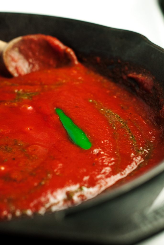 Mexican Style Poached Eggs in Tomato Sauce • A Simple Pantry