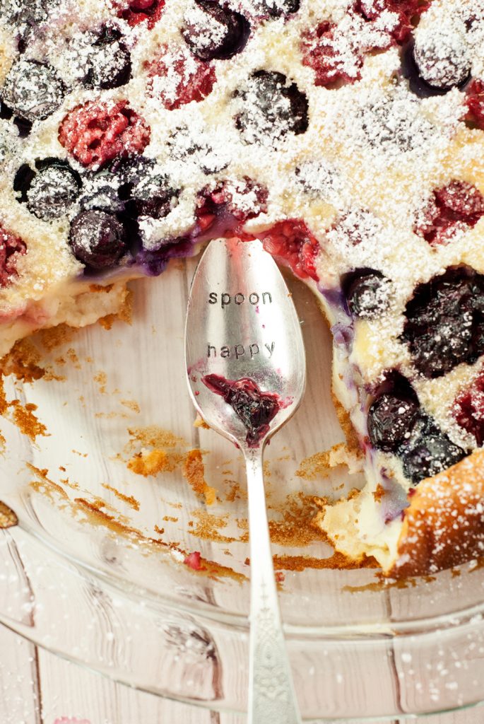 Triple Berry Clafoutis • A Simple Pantry