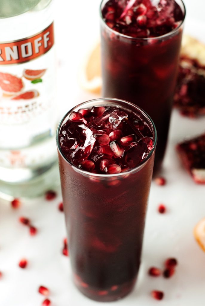 Pomegranate Grapefruit Punch • A Simple Pantry