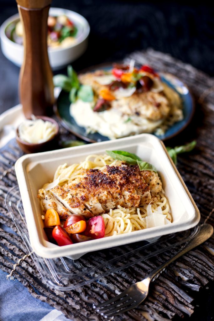 Creamy Asiago Chicken Pasta • A Simple Pantry