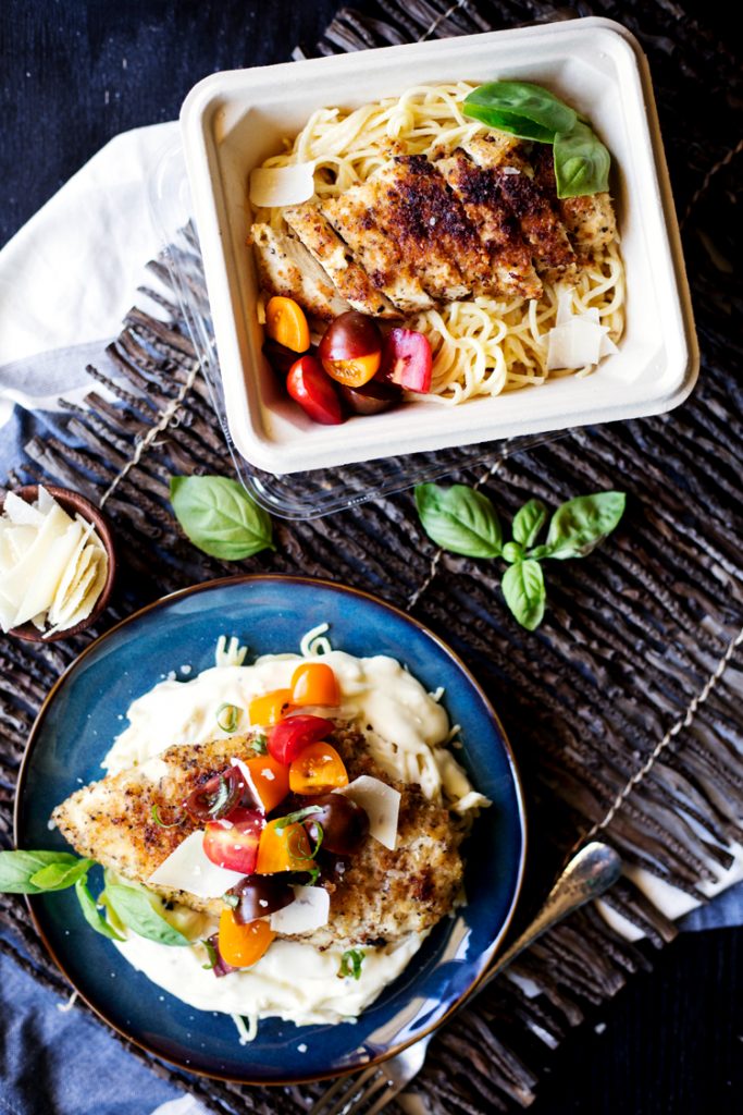 Creamy Asiago Chicken Pasta • A Simple Pantry