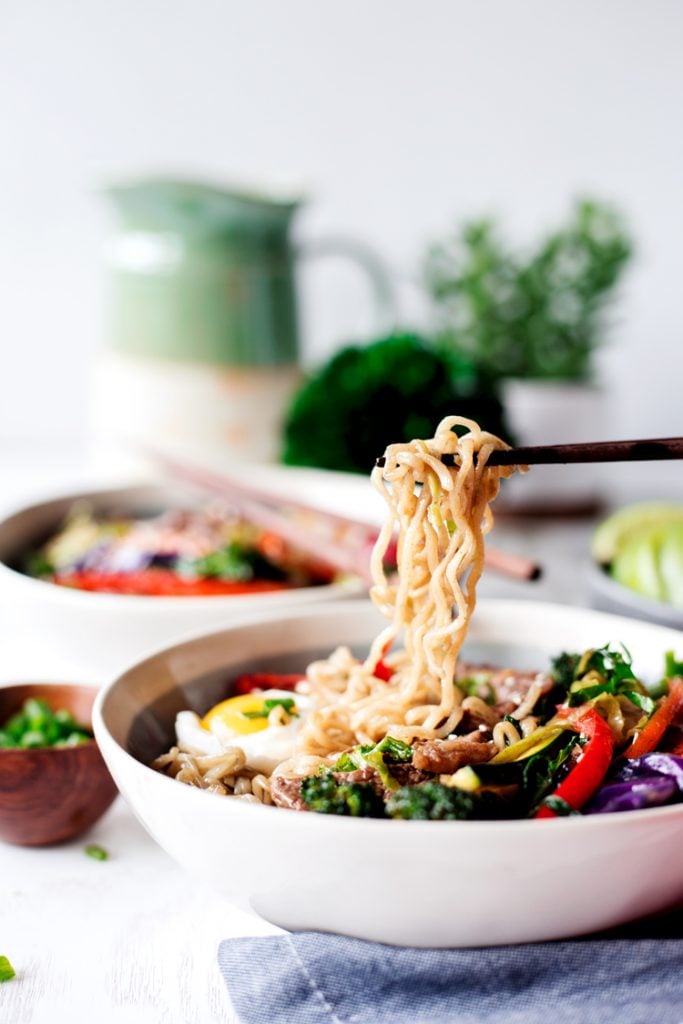 20 Minute Stir Fry Teriyaki Ramen Bowls • A Simple Pantry