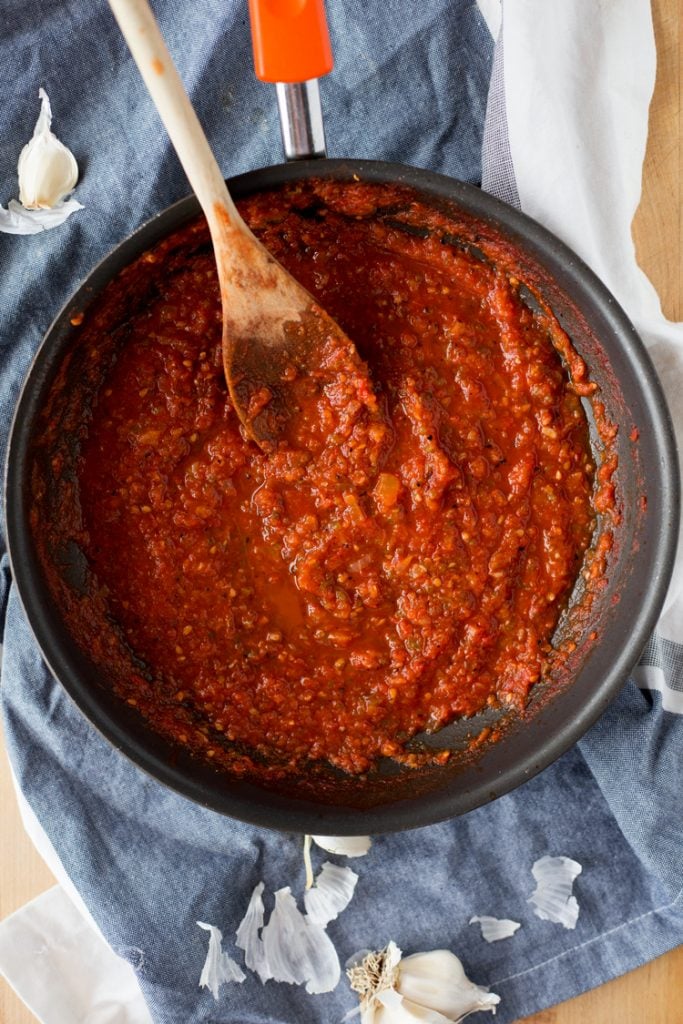 Simple Skillet Huevos Rancheros with Fried Black Beans and Cotija ...