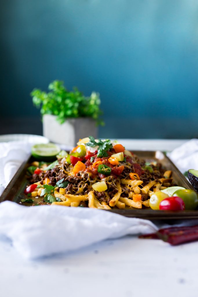 Fun and Festive Mexican Nacho Fries • A Simple Pantry
