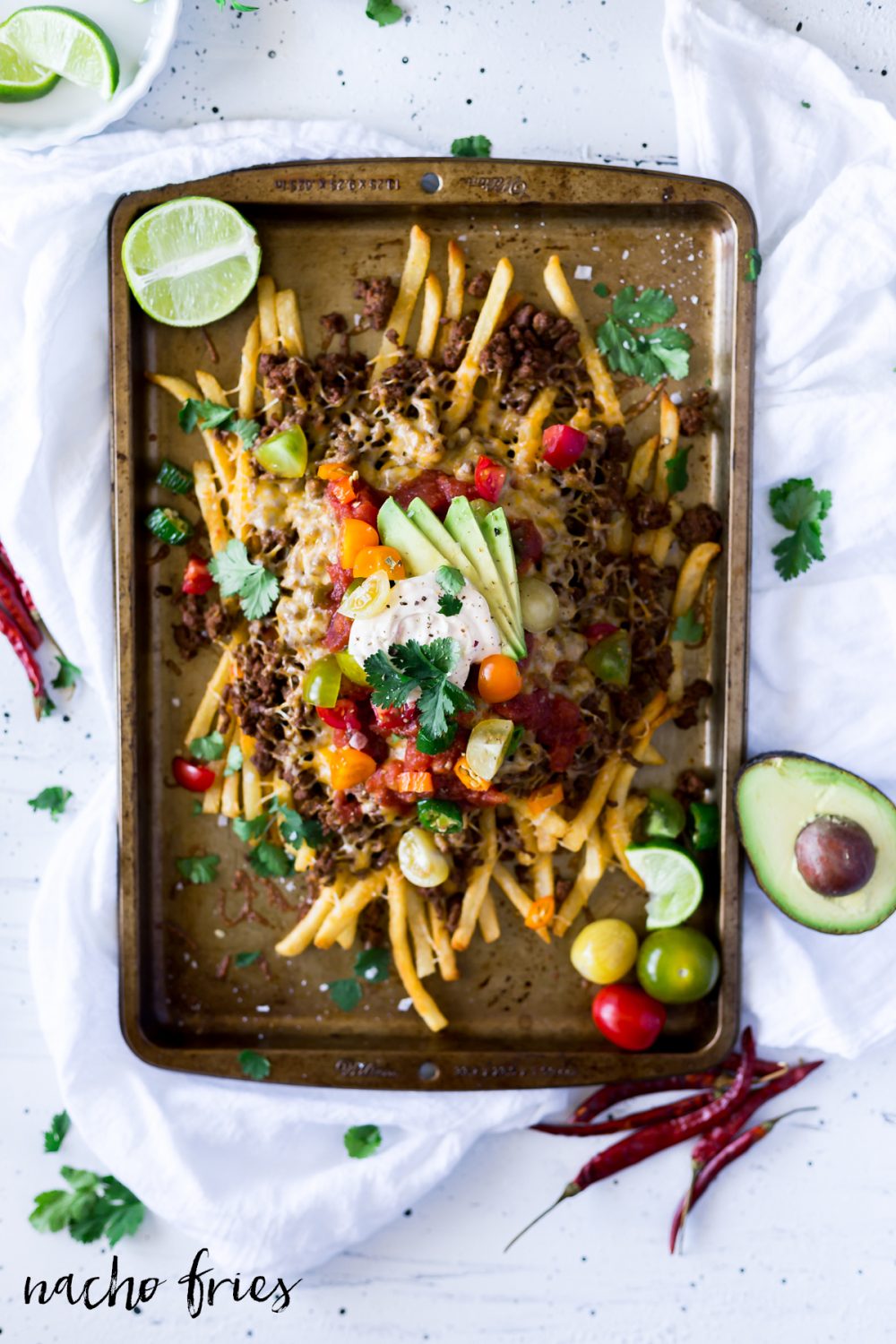 Fun and Festive Mexican Nacho Fries • A Simple Pantry
