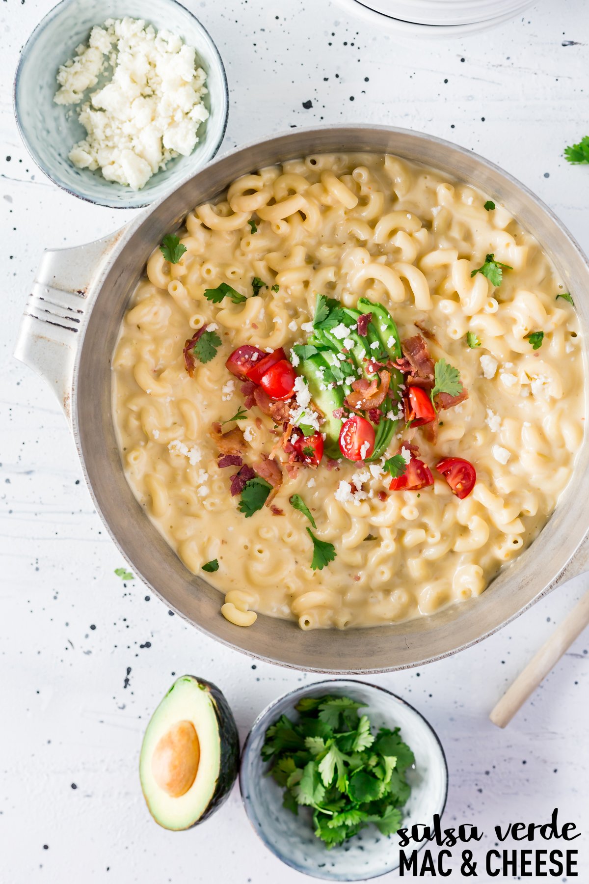 Salsa Verde Mac & Cheese • A Simple Pantry