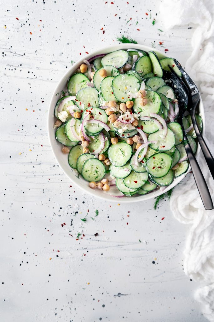 Easy Midwestern Cucumber Salad • A Simple Pantry