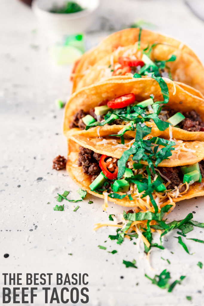 The Best Basic Beef Tacos Recipe • A Simple Pantry