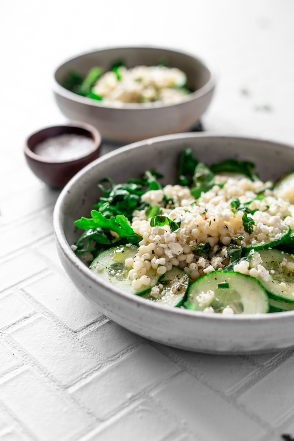 Cucumber Salad Recipe with Lemon Basil Vinaigrette • A Simple Pantry