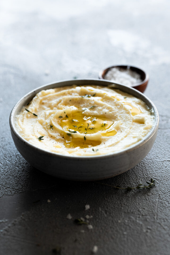 Herb Butter Creamy Mashed Potatoes • A Simple Pantry