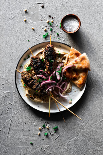 Middle Eastern Spiced Beef Kabobs • A Simple Pantry