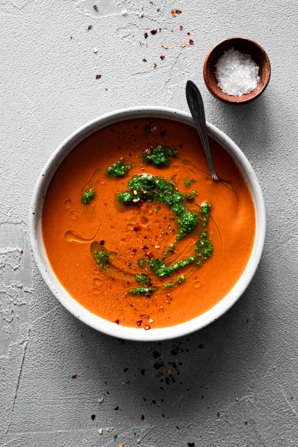 Roasted Red Pepper Soup • A Simple Pantry